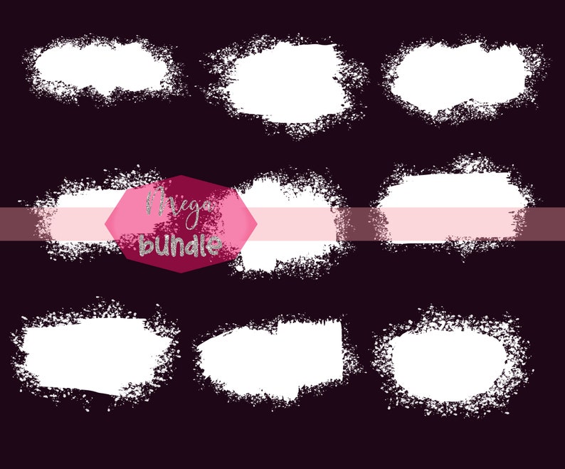 Bleach Effect Design Bundle for Mockups INSTANT DOWNLOAD for - Etsy