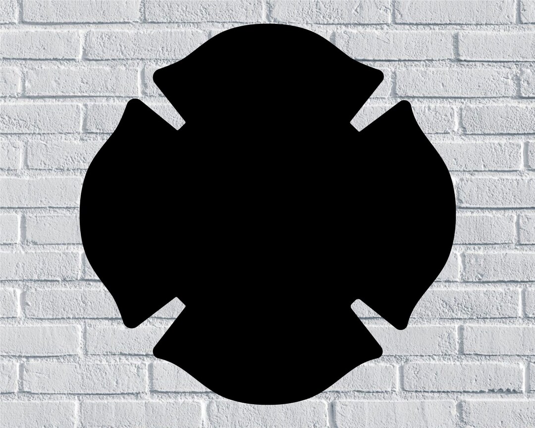 Firefighter Svg, Fire Dept Svg, Fire Department Svg, Maltese Cross Svg ...