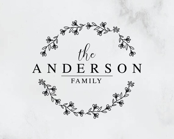 Family Frame Svg Digital Download Farmhouse Svg Floral - Etsy