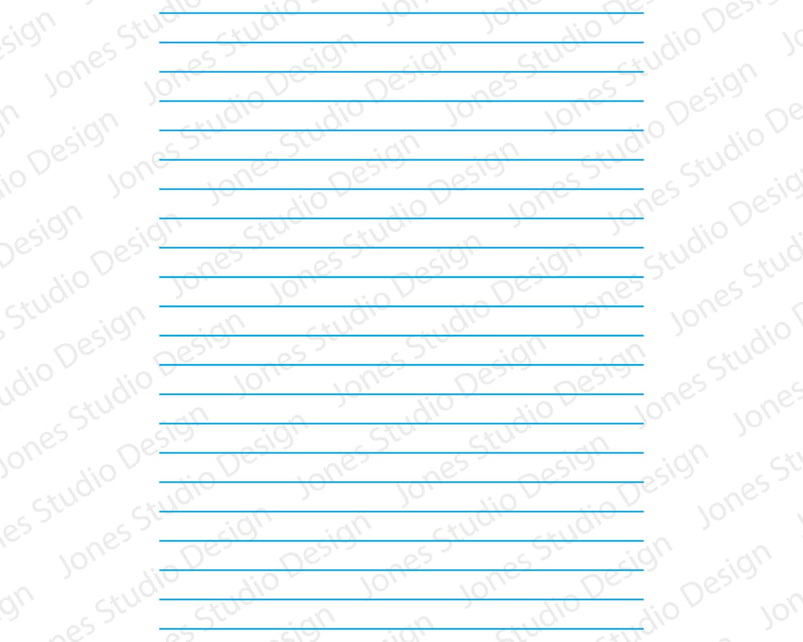 Printable Lined Paper Svg, Png, Wide Rule College Rule, Notebook Lined ...
