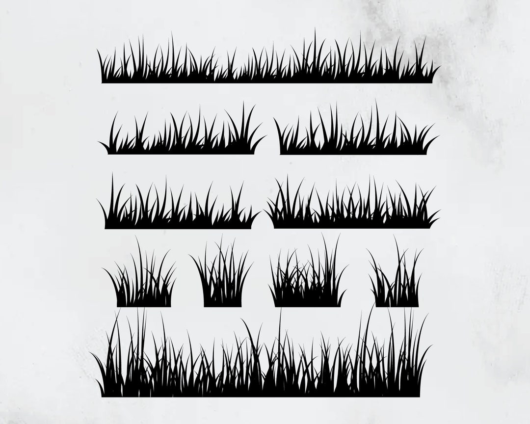 Grass Svg Bundle, Grass Svg, Digital Download, Greenery Svg, Grass ...