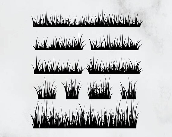 Grass Svg Bundle Grass Svg Digital Download Greenery Svg - Etsy Canada
