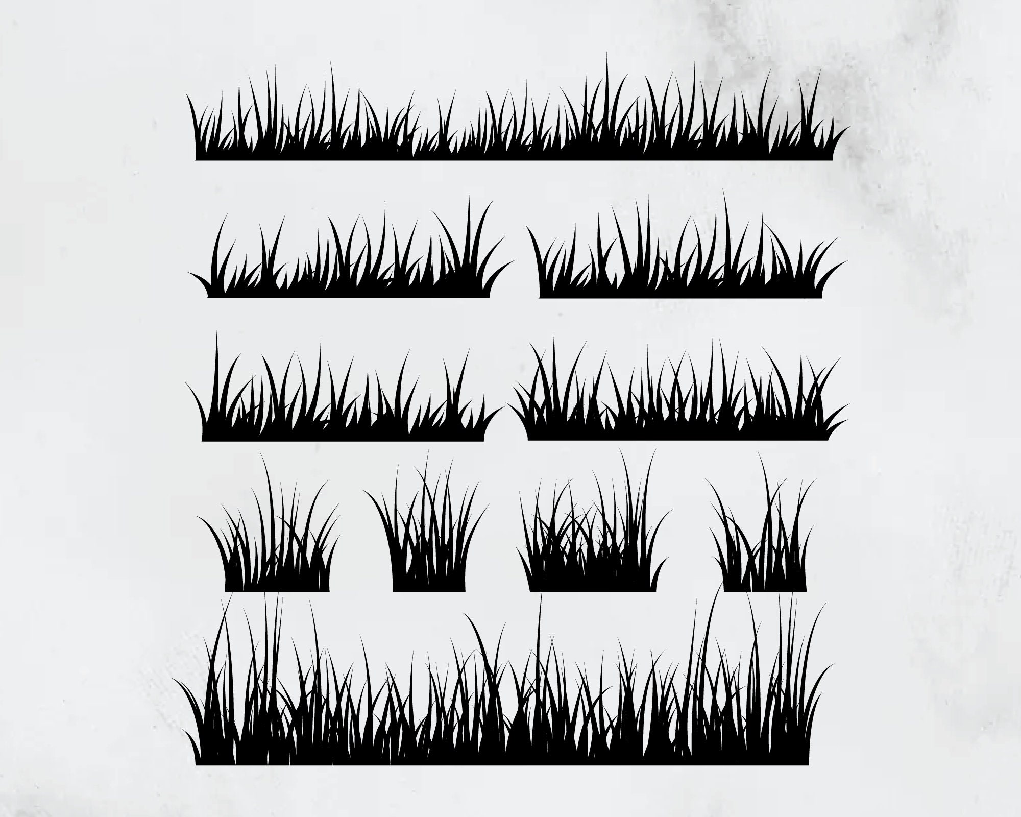Grass Svg Bundle, Grass Svg, Digital Download, Greenery Svg, Grass ...