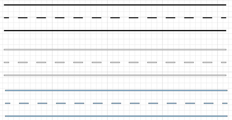 Notebook Paper Lines Svg Printable Dotted Lines Svg Paper - Etsy