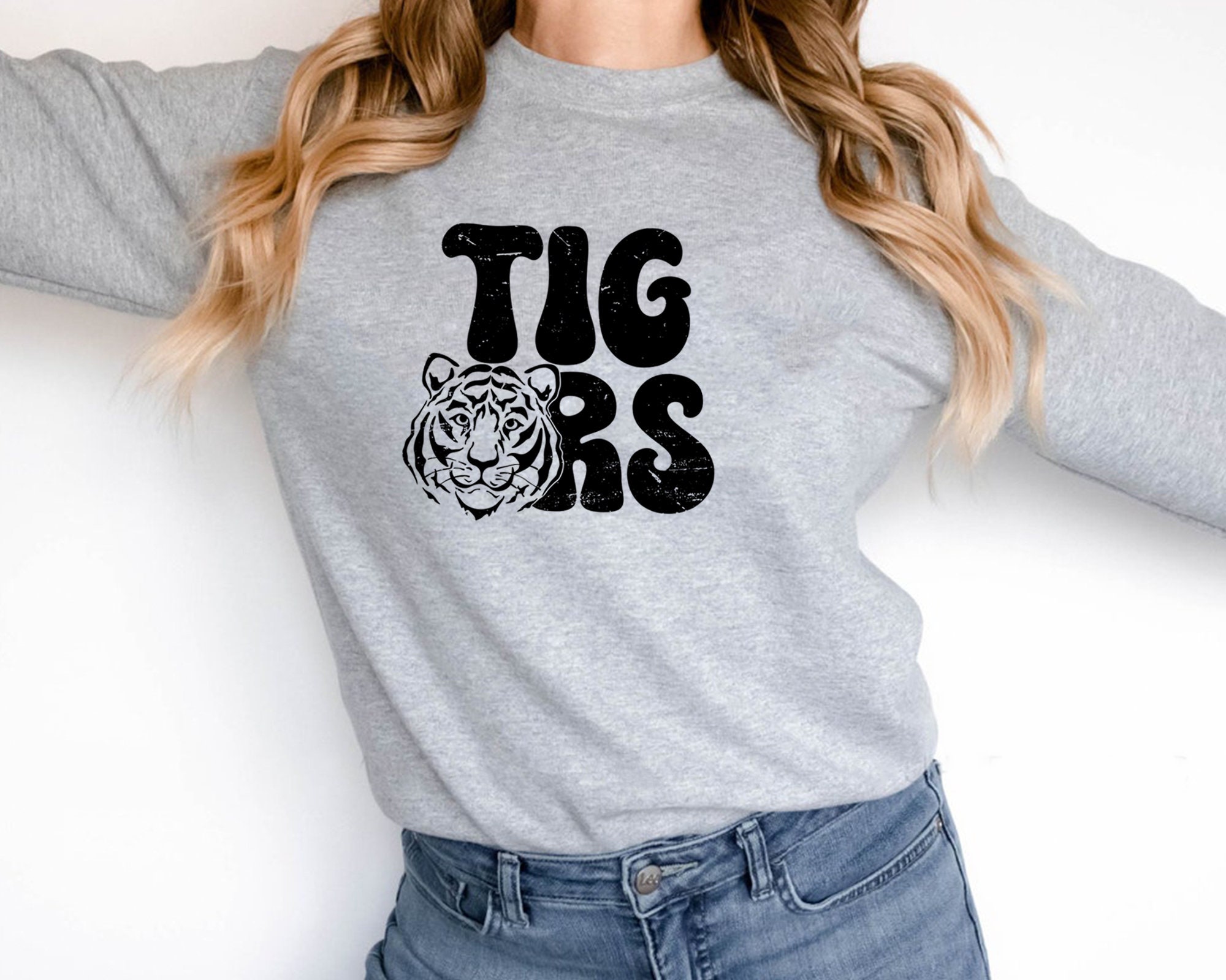 Tigers Mascot Svg Printable Game Day Svg Football SVG - Etsy