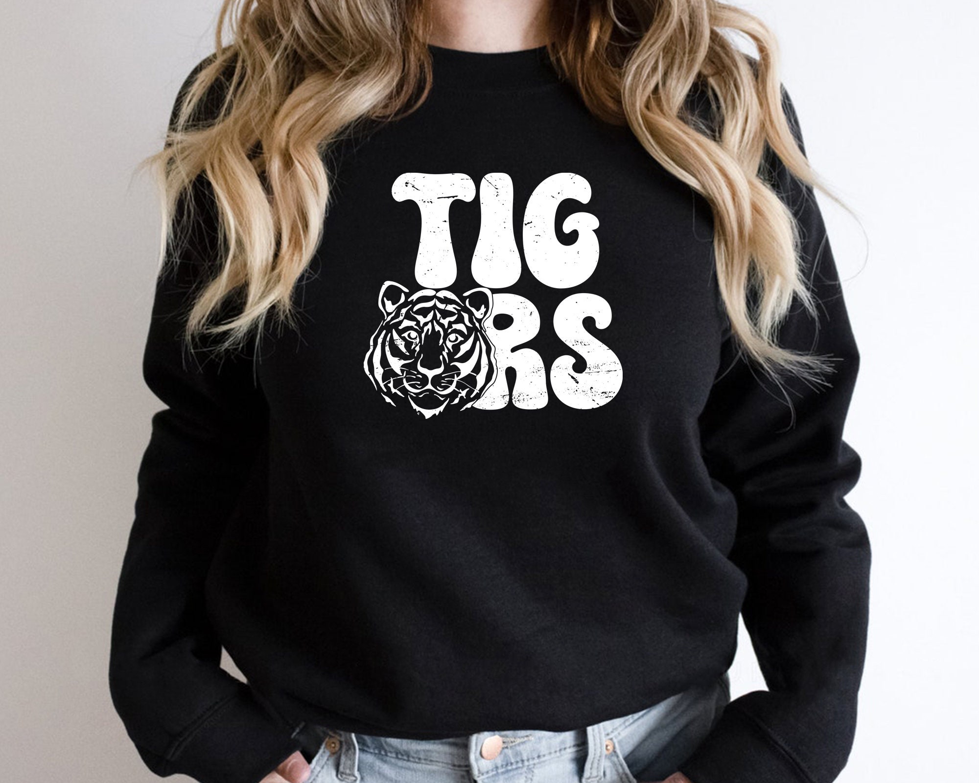 Tigers Mascot Svg Printable Game Day Svg Football SVG - Etsy