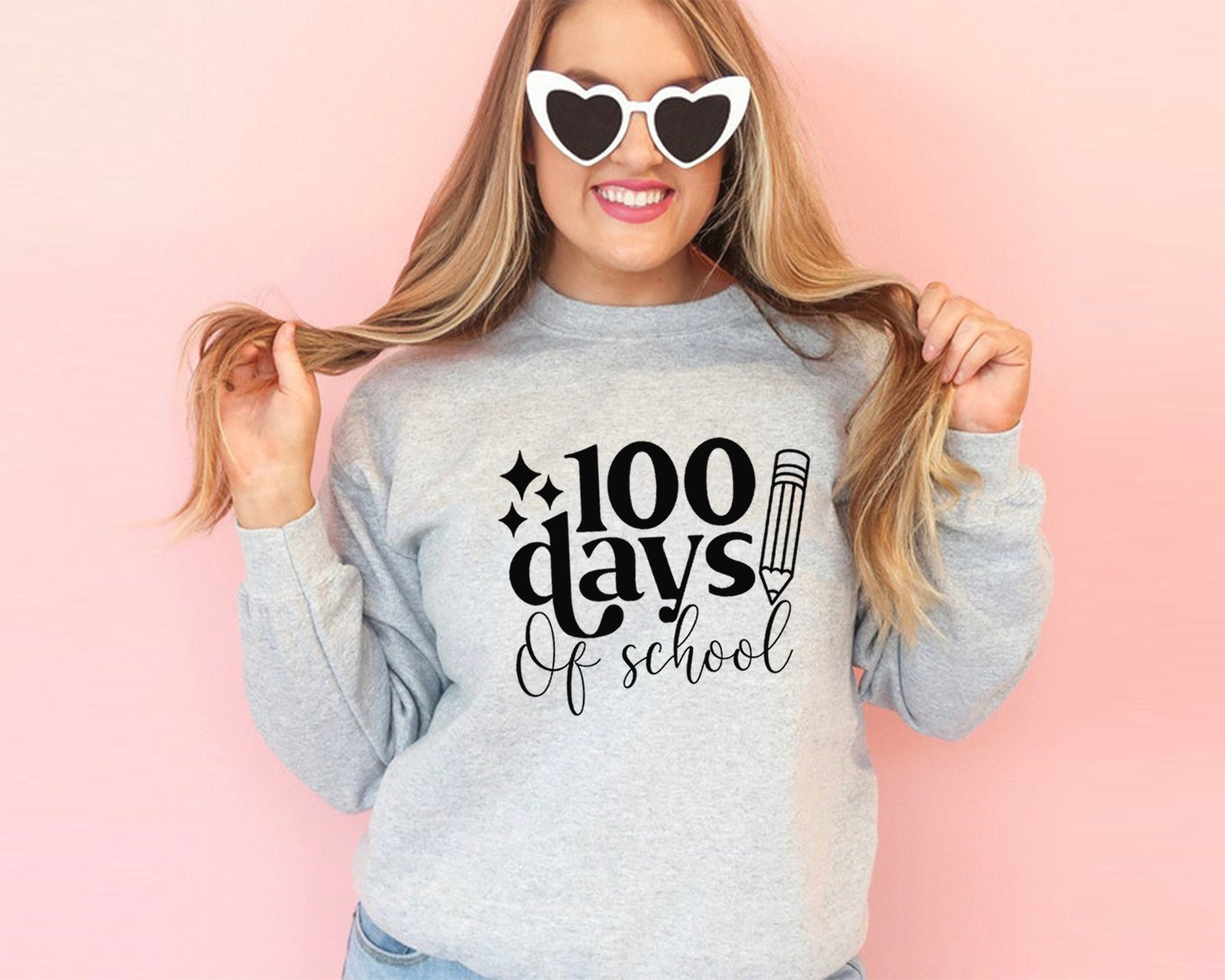 100 Days of School Retro Svg Teacher Svg 100th Days of - Etsy