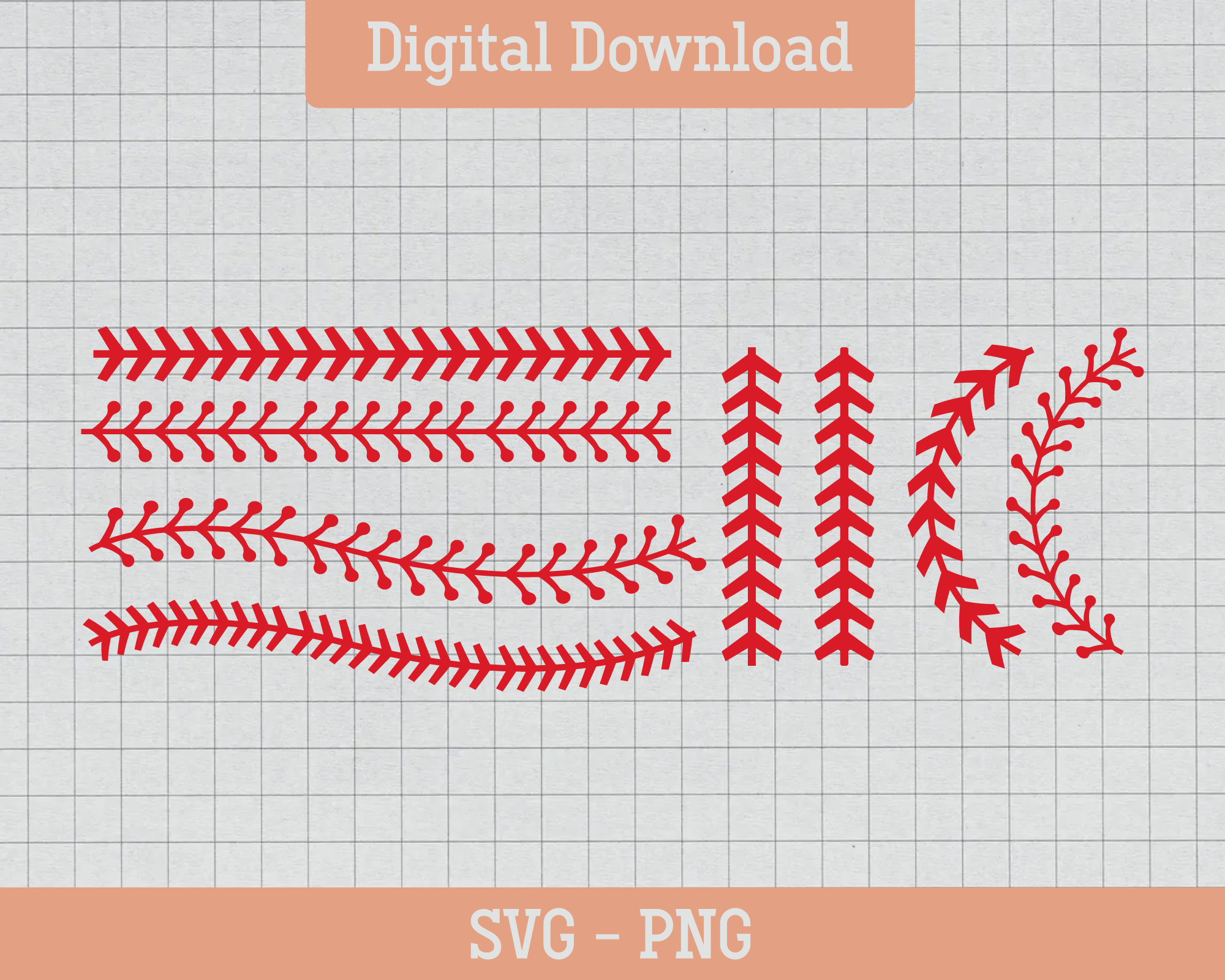Baseball Svg, Softball Stitches Svg, Baseball Laces Svg, Digital ...