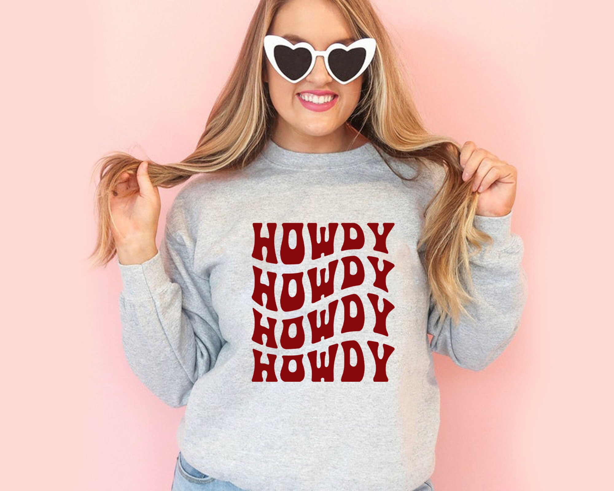 Howdy Svg Cowboy Svg Wavy Letters Svg Southern Svg Texas - Etsy UK