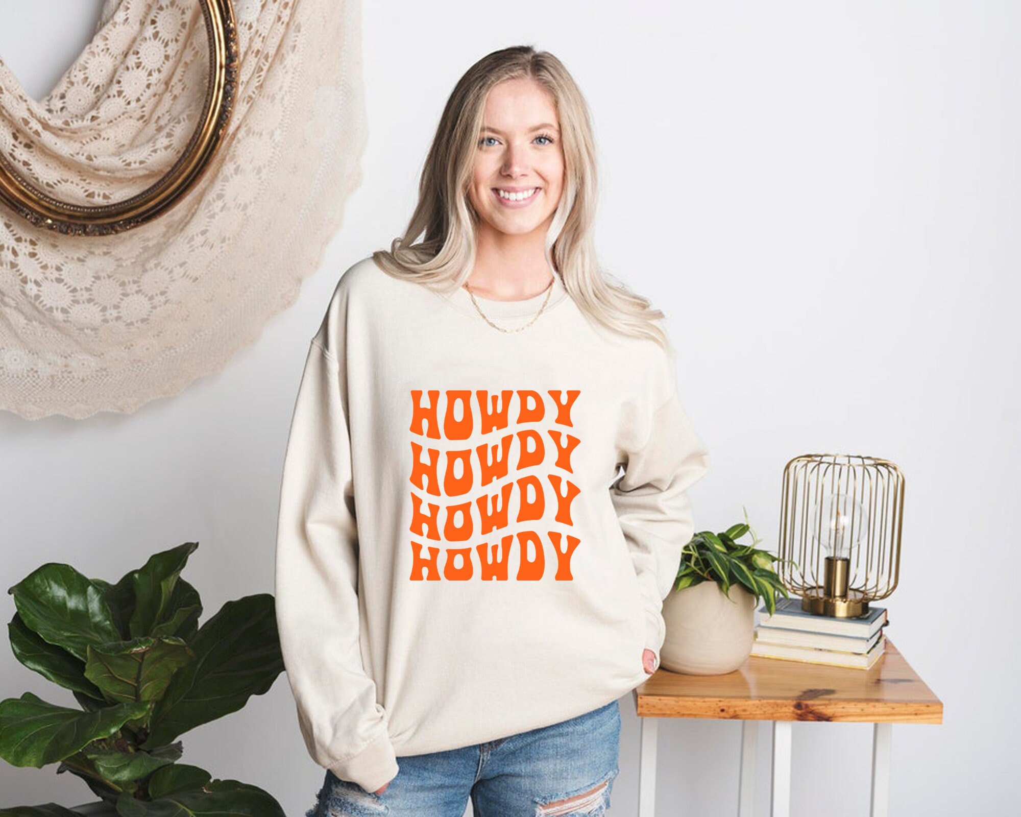 Howdy Svg Cowboy Svg Wavy Letters Svg Southern Svg Texas | Etsy UK