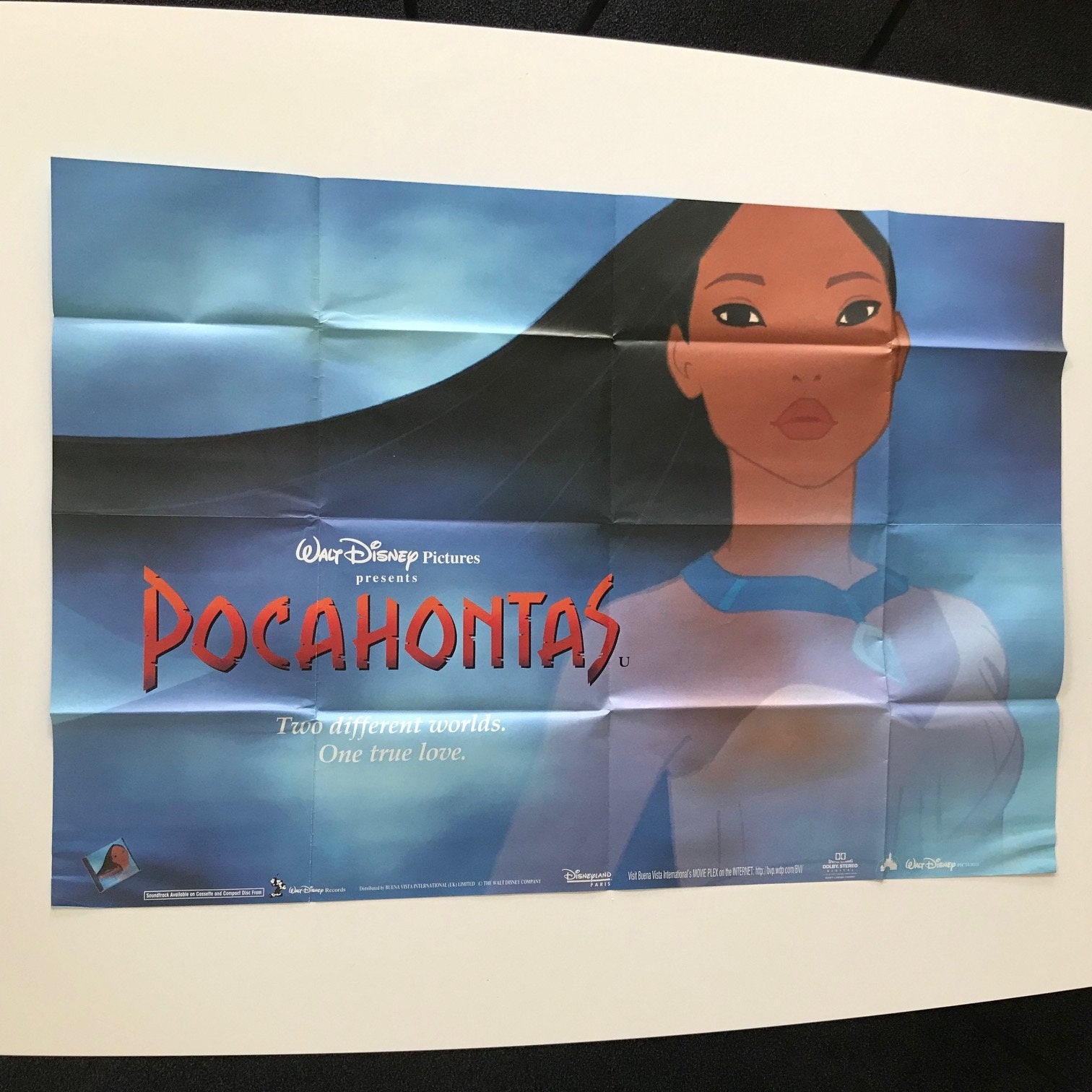 Pocahontas 1995 Movie Poster