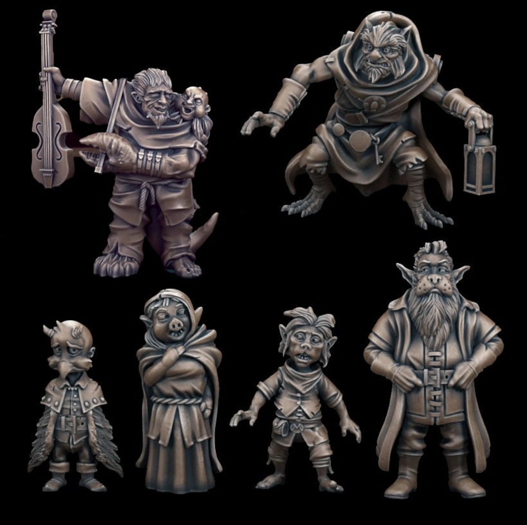 The Abbot, Clovin, Cyrus Belview + Mongrelfolk (individual/bundle ...