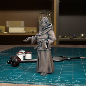 Father Donavich and Doru (individual or Bundle) - 32mm RPG Miniature ...