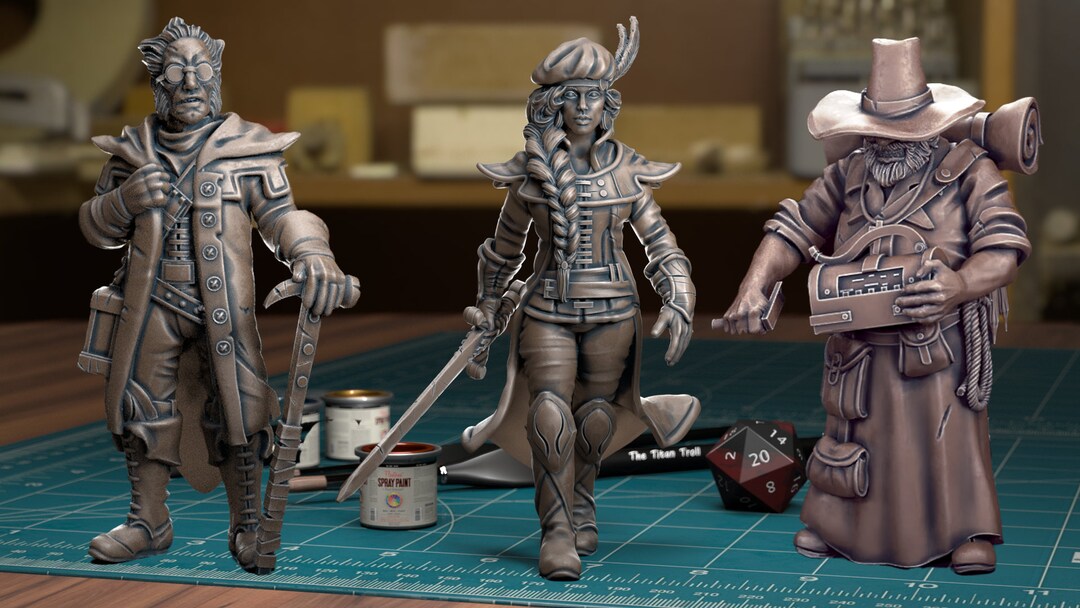 Van Richten/rictavio/esmerelda bundle or Individual 32mm/28mm RPG ...