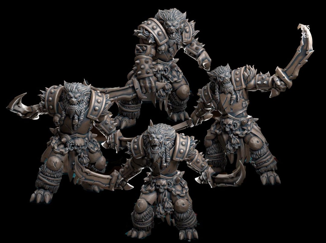 Bugbear Horde - (individual or Bundle) 32mm/28mm RPG Miniatures for ...