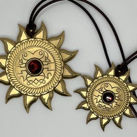 Pathfinder Holy Symbol - Pendant of Sarenrae - Etsy