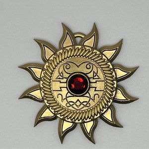 Holy Symbol of Ravenkind - Painted/unpainted (curse of Strahd, Dnd ...