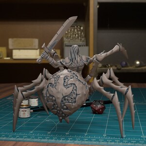 Drider With Sword DND Miniature 32mm/28mm for Wargaming, RPG ...