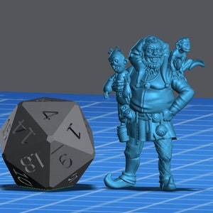 Blinsky - 32mm/28mm RPG Miniature for Curse of Strahd, D&D, Pathfinder ...