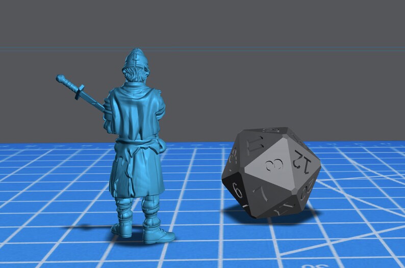 Militia Swordsman W Backwards Sword Monty Python and the - Etsy