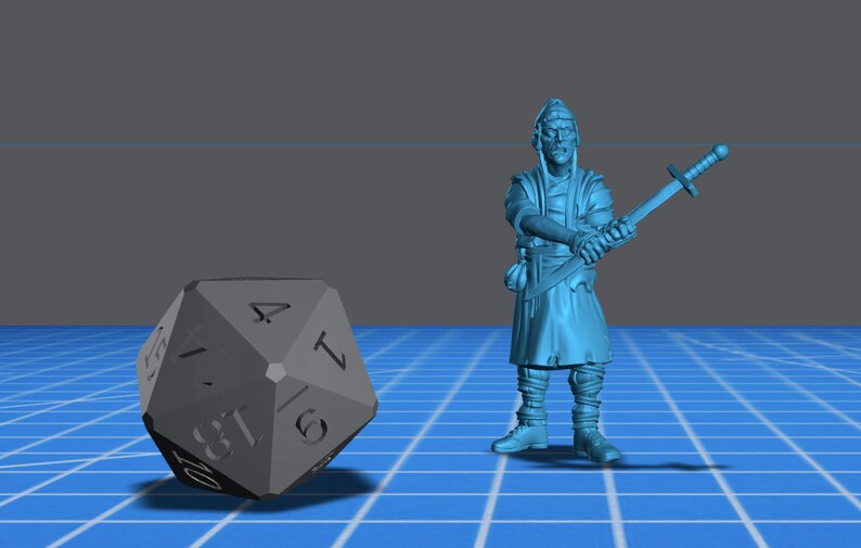 Militia Swordsman W Backwards Sword Monty Python and the - Etsy