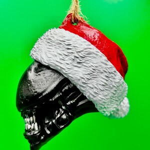 Alien Christmas Ornament Xenomorph Xmas Tree Decor Decoration (painted ...