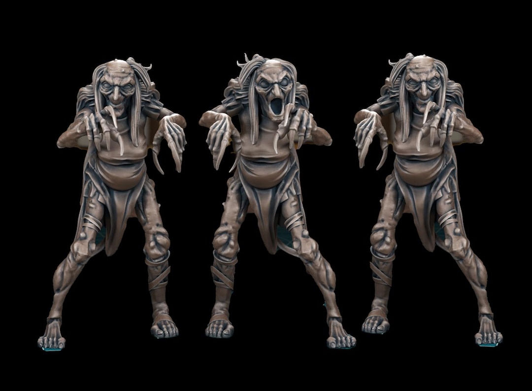 Night Hag / Hags (individual or Bundle) - 32mm RPG Miniature for Curse ...
