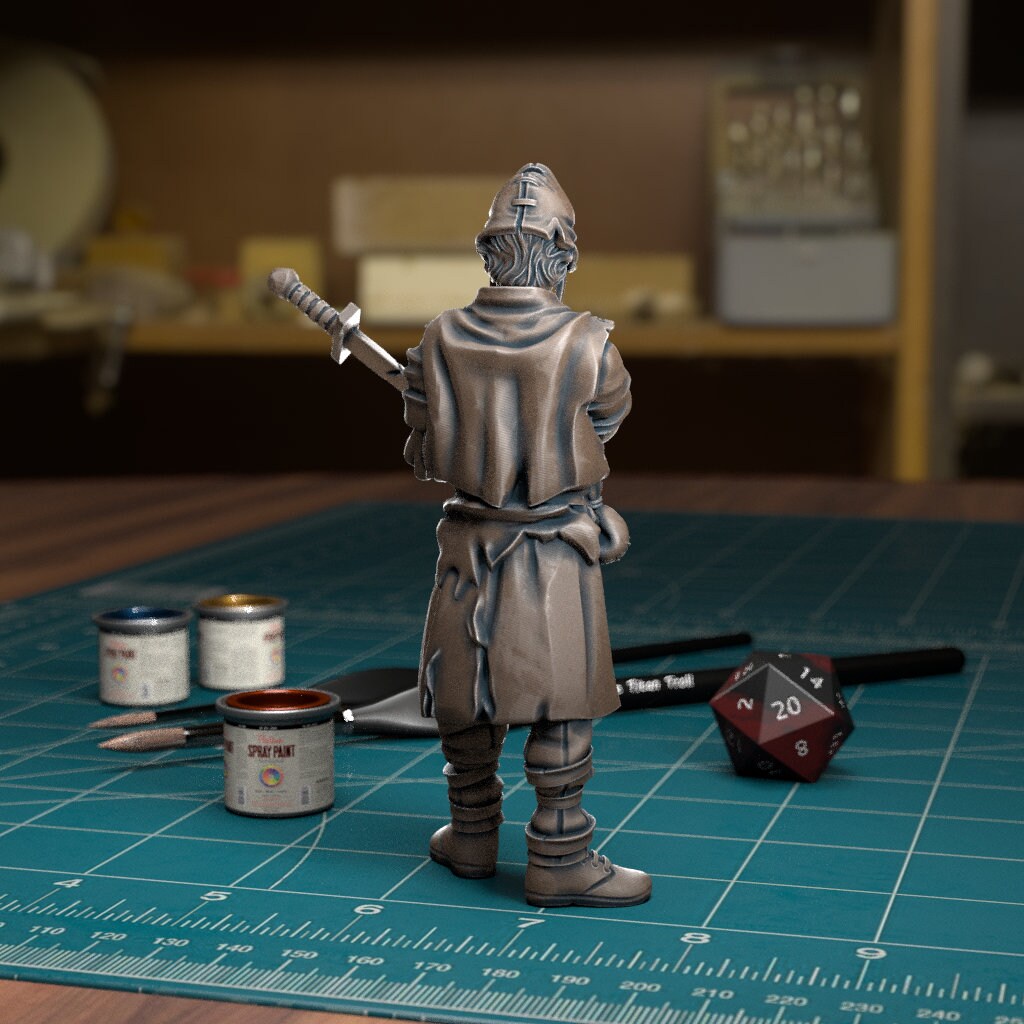 Militia Swordsman W Backwards Sword Monty Python and the - Etsy