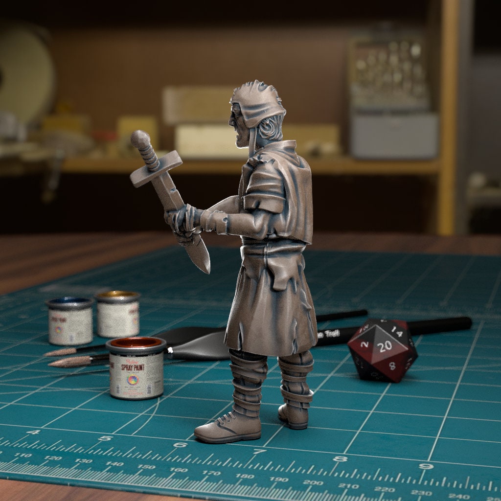 Militia Swordsman W Backwards Sword Monty Python and the - Etsy