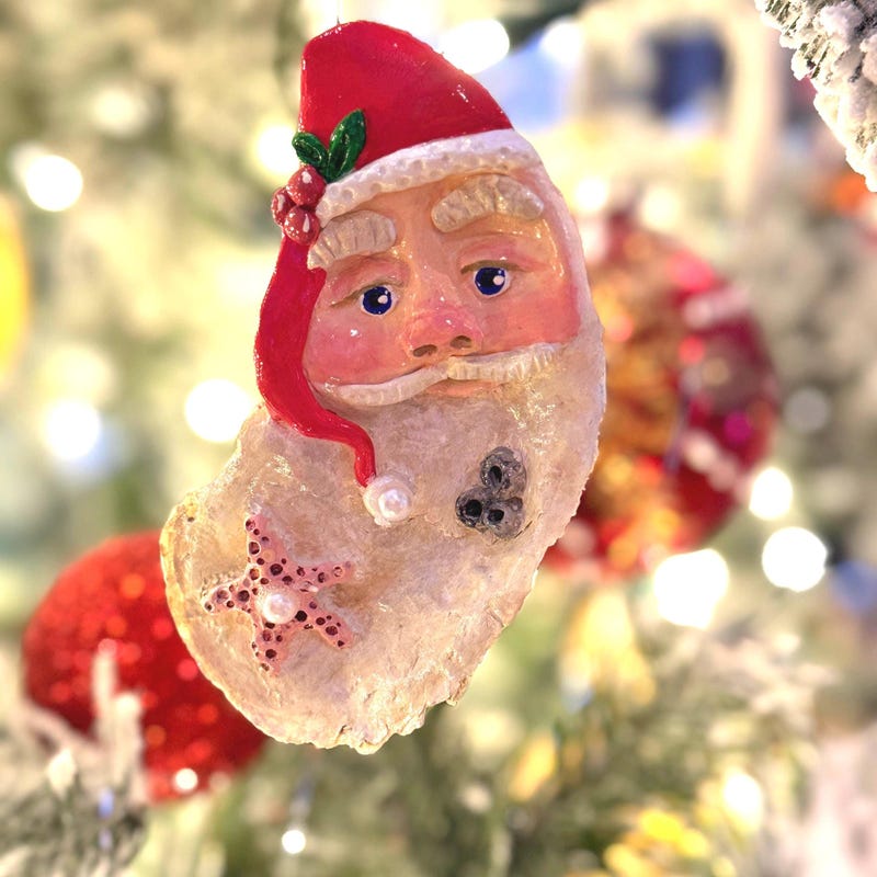 Santa Shells - Etsy