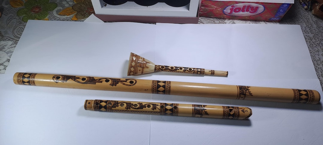 Bangsi Flute – Traditional Bamboo Musical Instrument From Aceh - Etsy