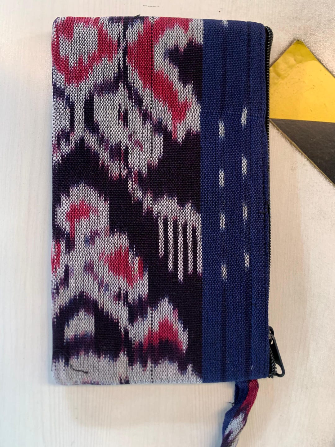 Handwoven Lombok Wallet: Bohemian Vegan Clutch With Zipper - Etsy