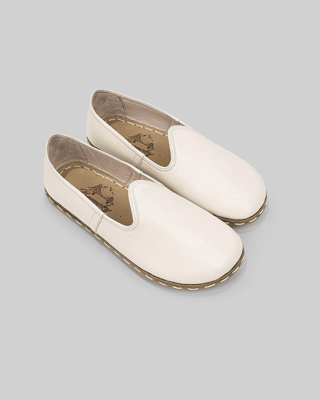 Zero Drop Barefoot Shoes: Wide Toe Box, Buffalo Leather - Flexible Sole ...