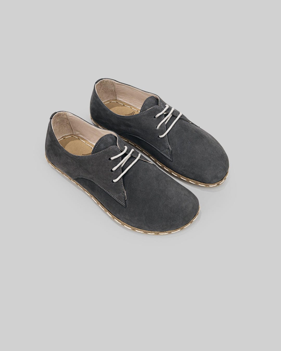 Wide Toe Box Shoes: Classic Leather Oxford, Zero Drop - Ground Feel ...