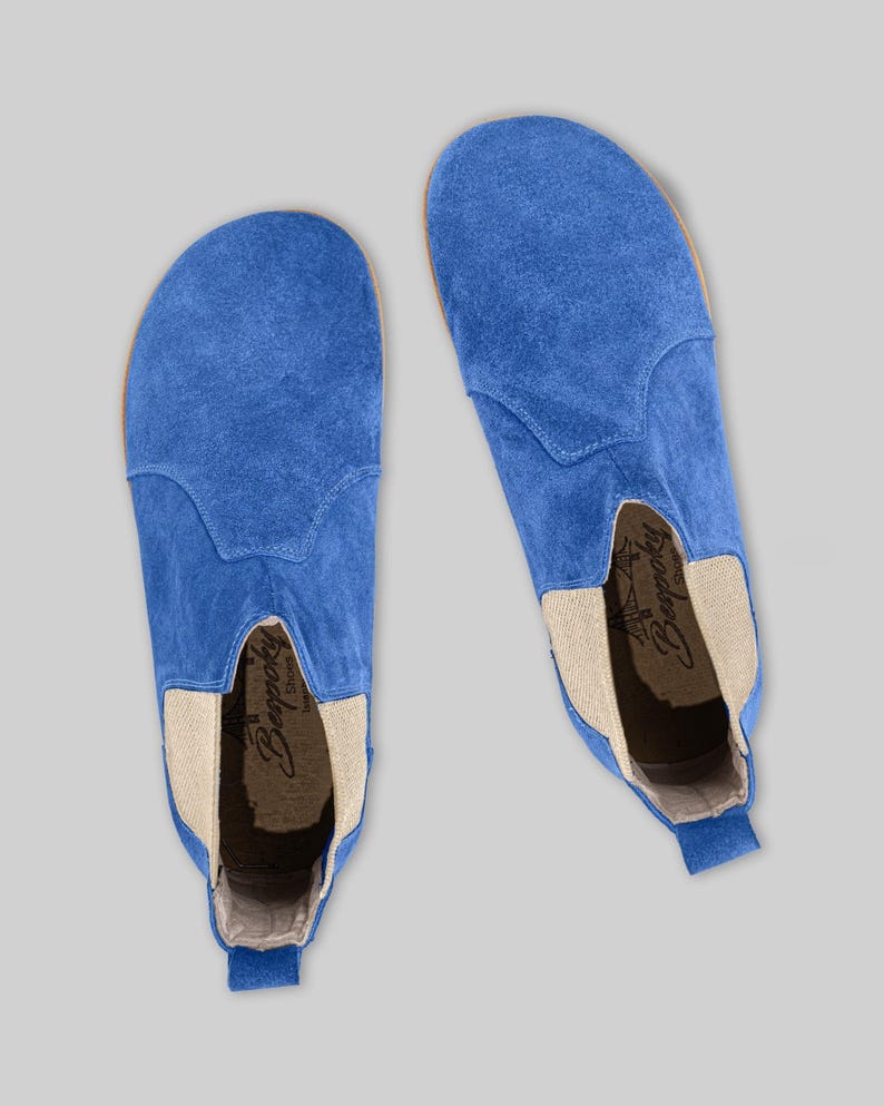 Zero Drop Boots - Wide Toe Box Chelsea Style - Flexible Sole, Elastic ...