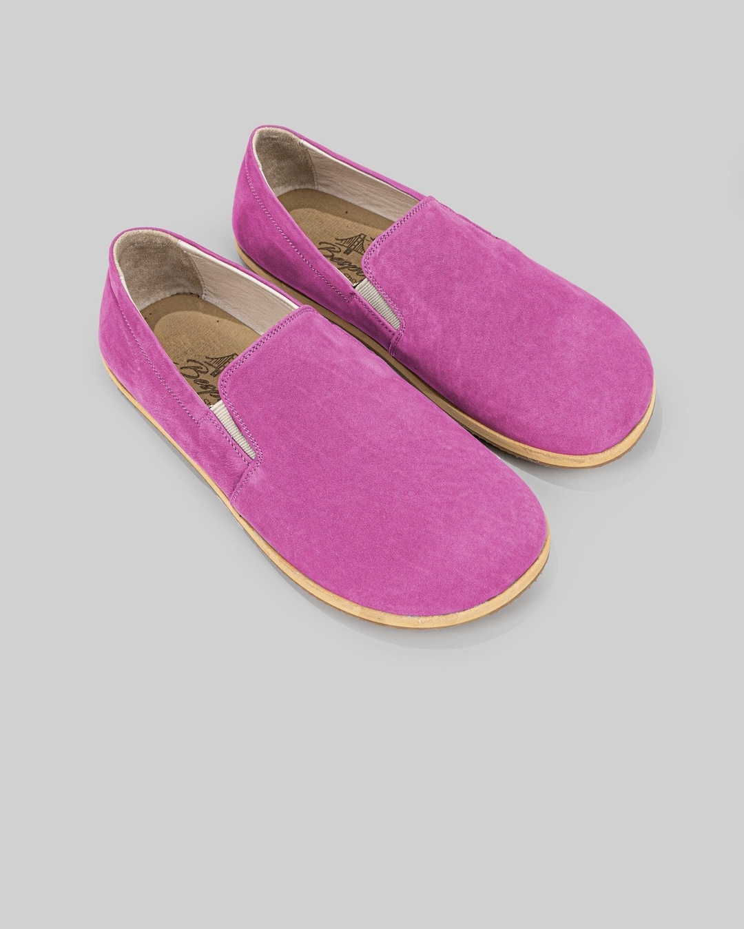 Zero Drop Barefoot Shoes: Wide Toe Box, Buffalo Leather - Handmade ...