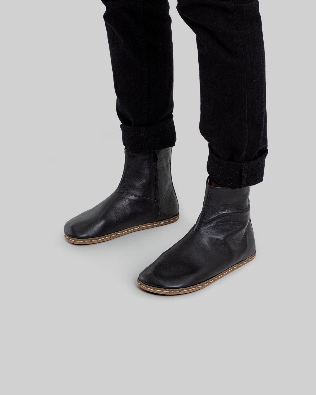 Zero Drop Barefoot Boots: Wide Toe Box, Flexible Sole, Leather Insole ...
