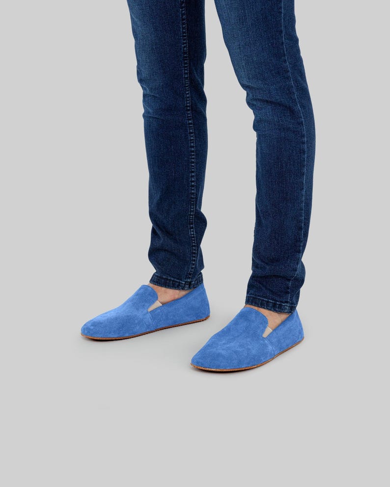 Zero Drop Barefoot Shoes - Wide Toe Box Flexible Sole - Buffalo Leather ...