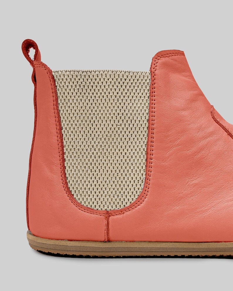 Zero Drop Boots - Leather Chelsea Wide Toe Box - Elastic Side Panels ...