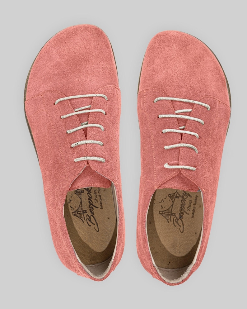 Wide Toe Box Shoes Barefoot Leather Sneakers, Zero Drop Construction ...