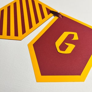 Gryffindor House Banner for Harry Potter Party - Etsy