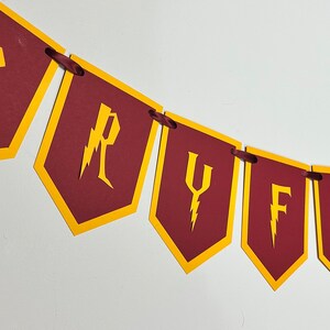 Gryffindor House Banner for Harry Potter Party - Etsy