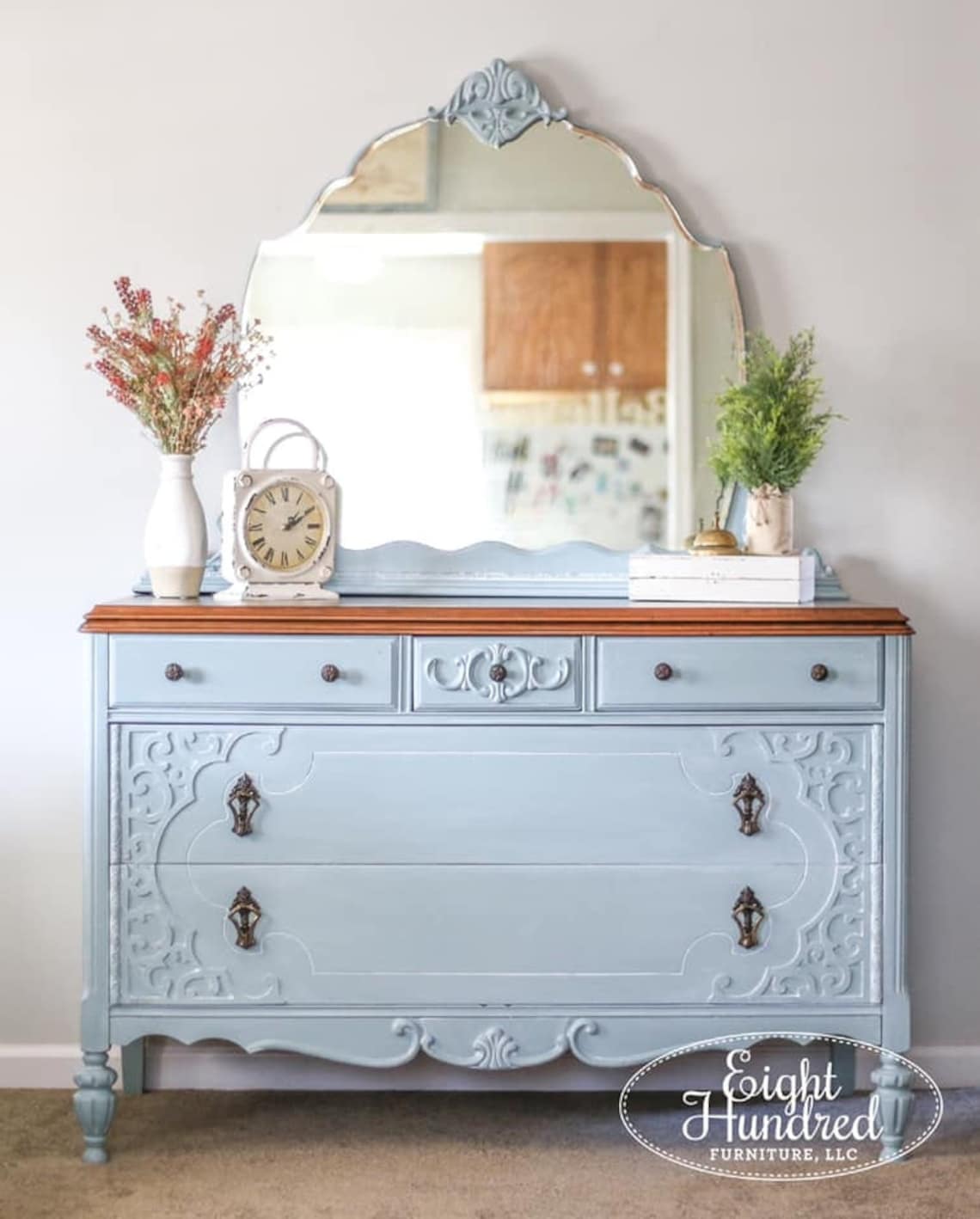 General Finishes Persian Blue Milk Paint - Etsy