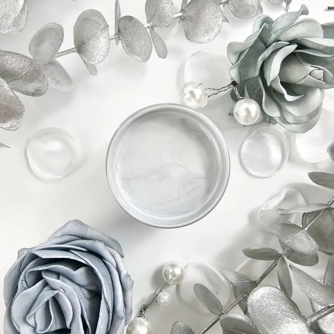 Paint Couture Metallic Paint Silver Ice - Etsy