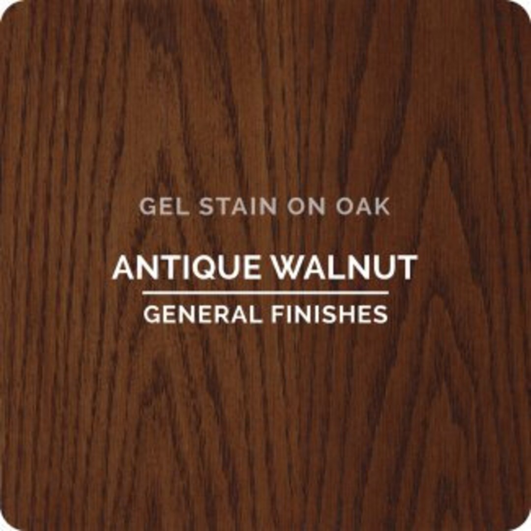 General Finishes Antique Walnut Gel Stain 16oz Pint - Etsy