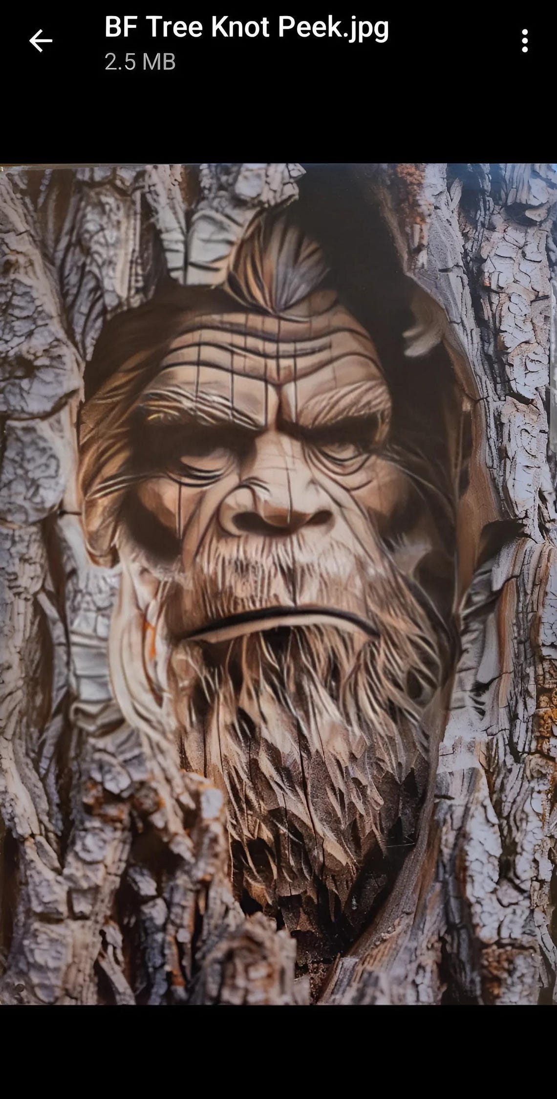 Bigfoot Tree Carving - Etsy