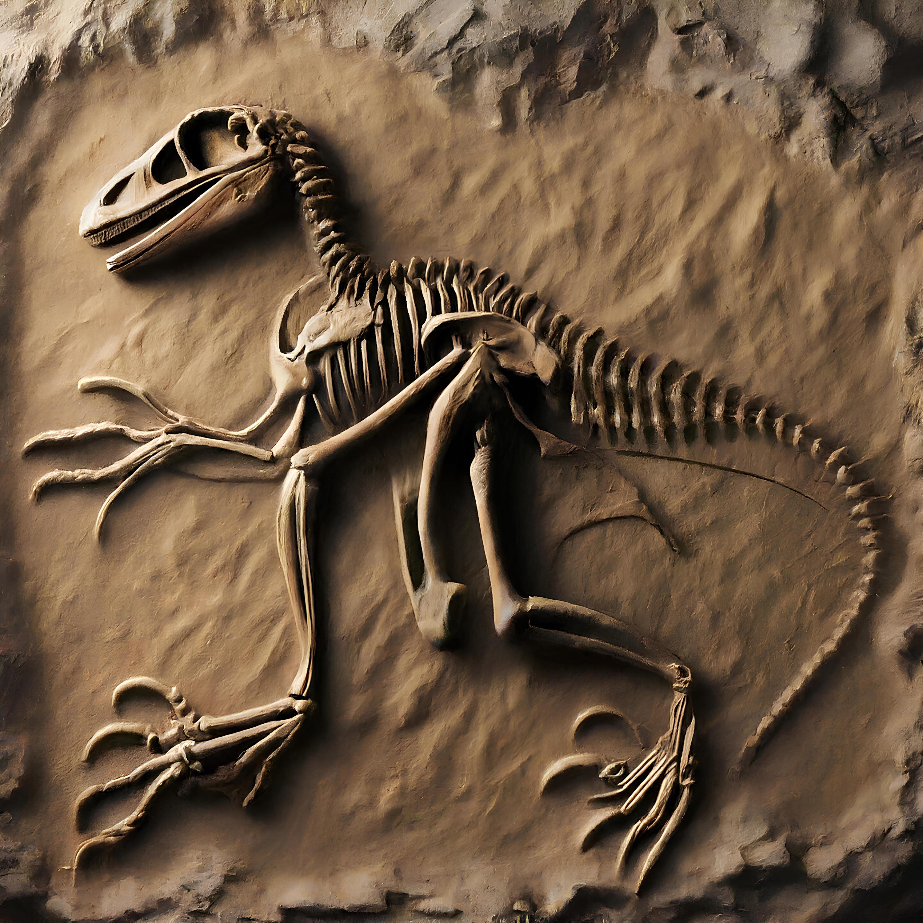 Velociraptor Fossil STL for CNC - Etsy