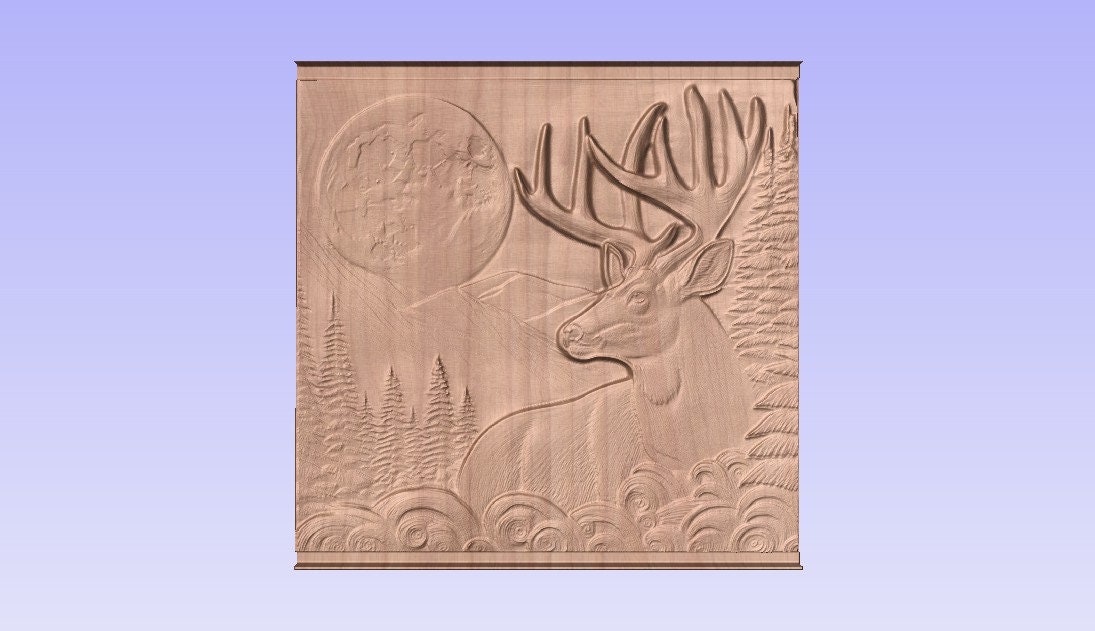 Buck 3d Stl for CNC - Etsy