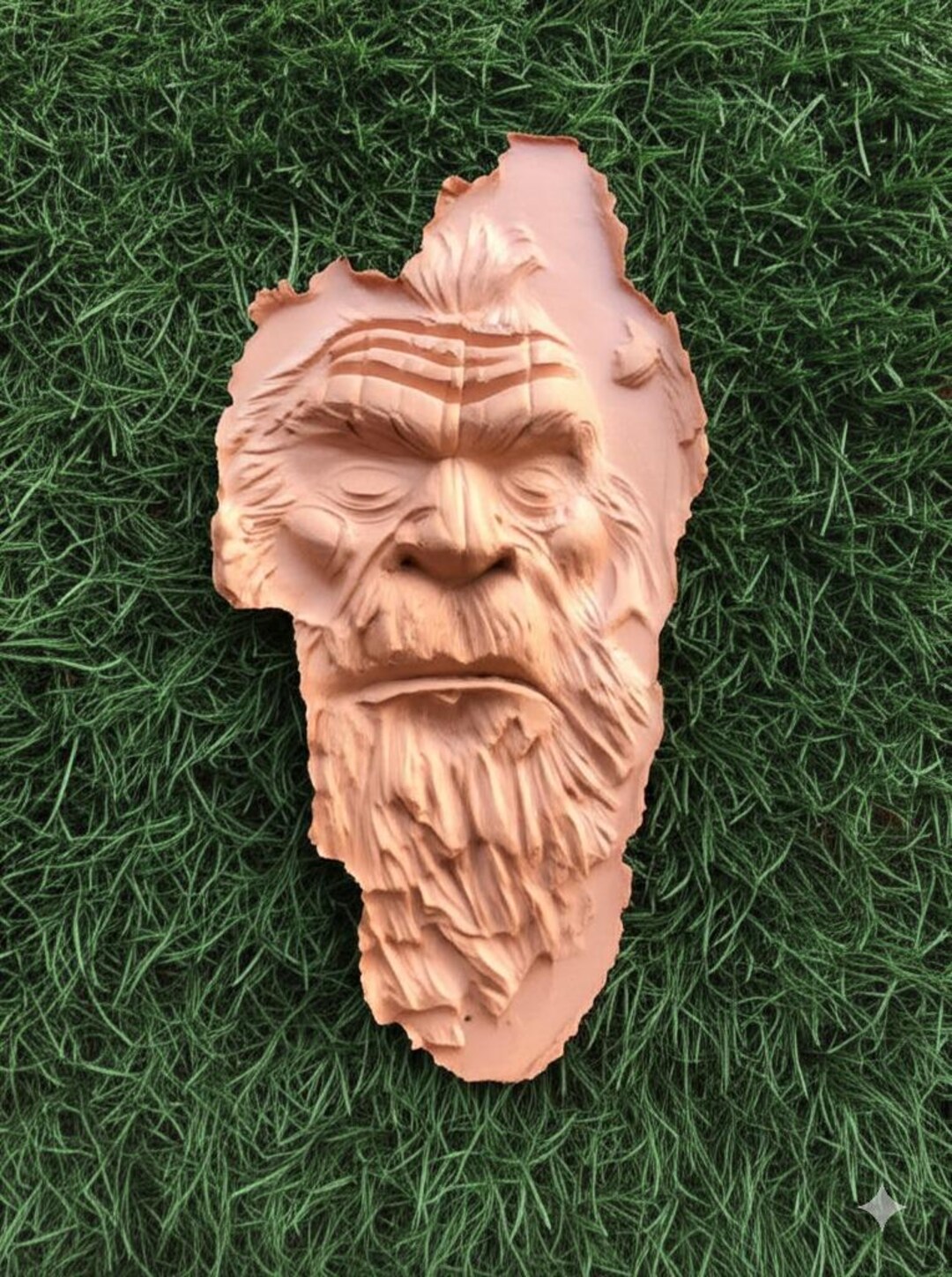 Bigfoot Tree Carving Face Only - Etsy