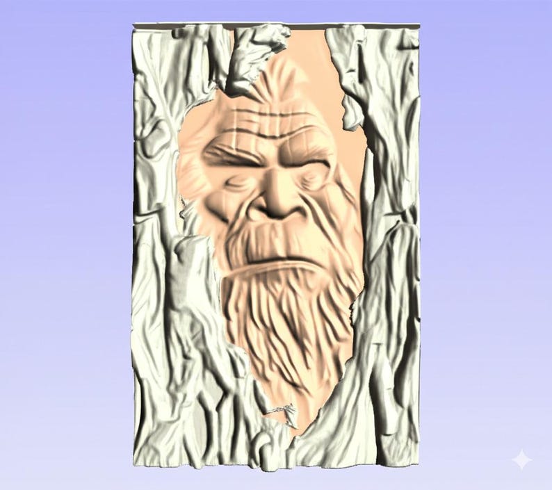 Bigfoot Tree Carving - Etsy